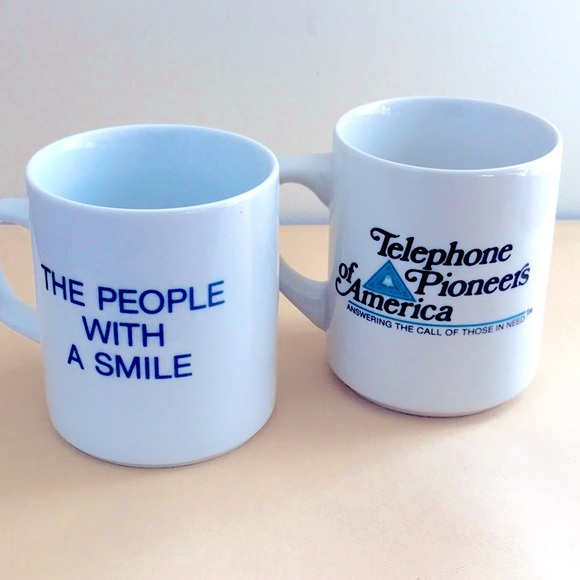 Telephone | Dining | Mugs Telephone Pioneers Of America Nwot 2 Coffee ...